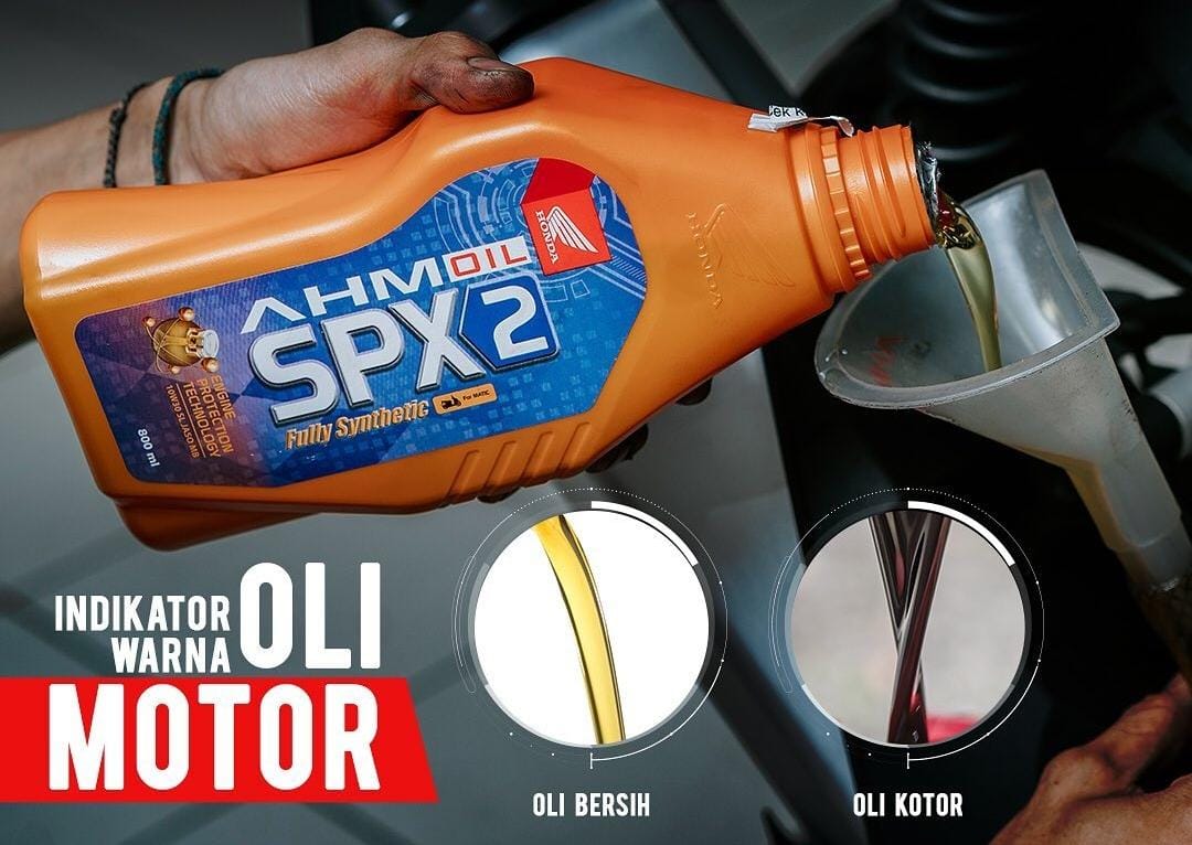 Oli Mesin Cepat Hitam? Honda Punya Jawabannya - OtomotifZone