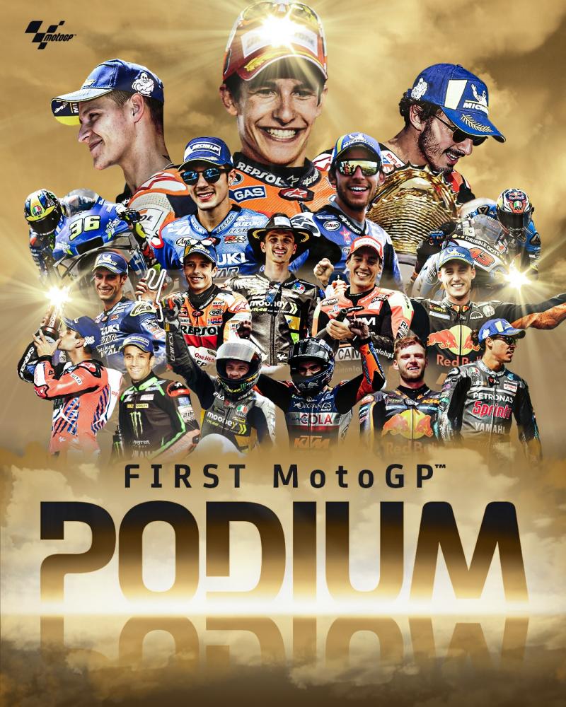 Nostalgia Singkat, Podium Perdana Para Rider MotoGP - OtomotifZone