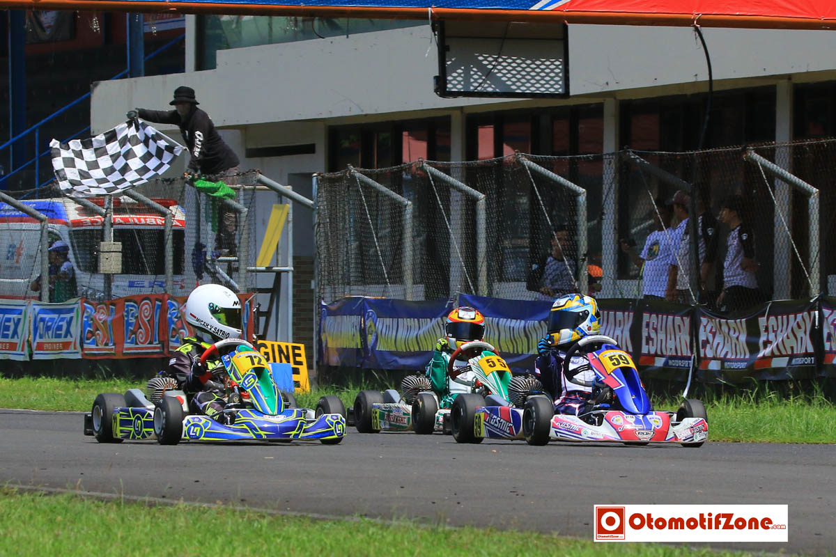 Risyad Sammy Hilabi Juara Mini Rok Eshark Seri 3 2023 - OtomotifZone