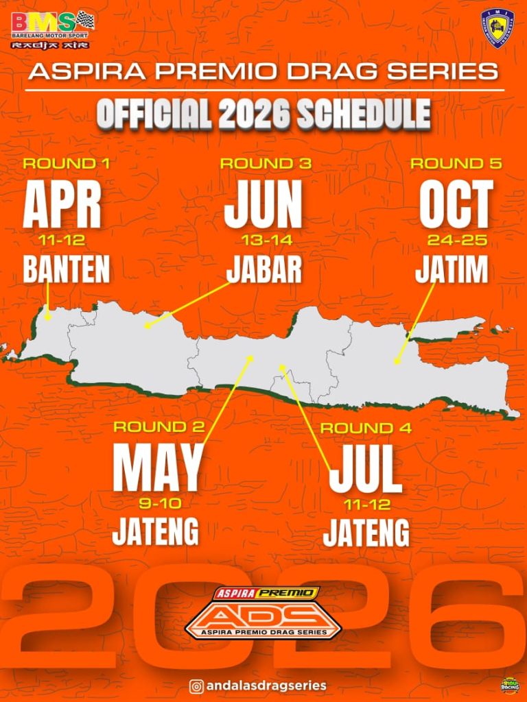 ADS Jawa 2026 Siap Jalan Lima Putaran!!! - OtomotifZone